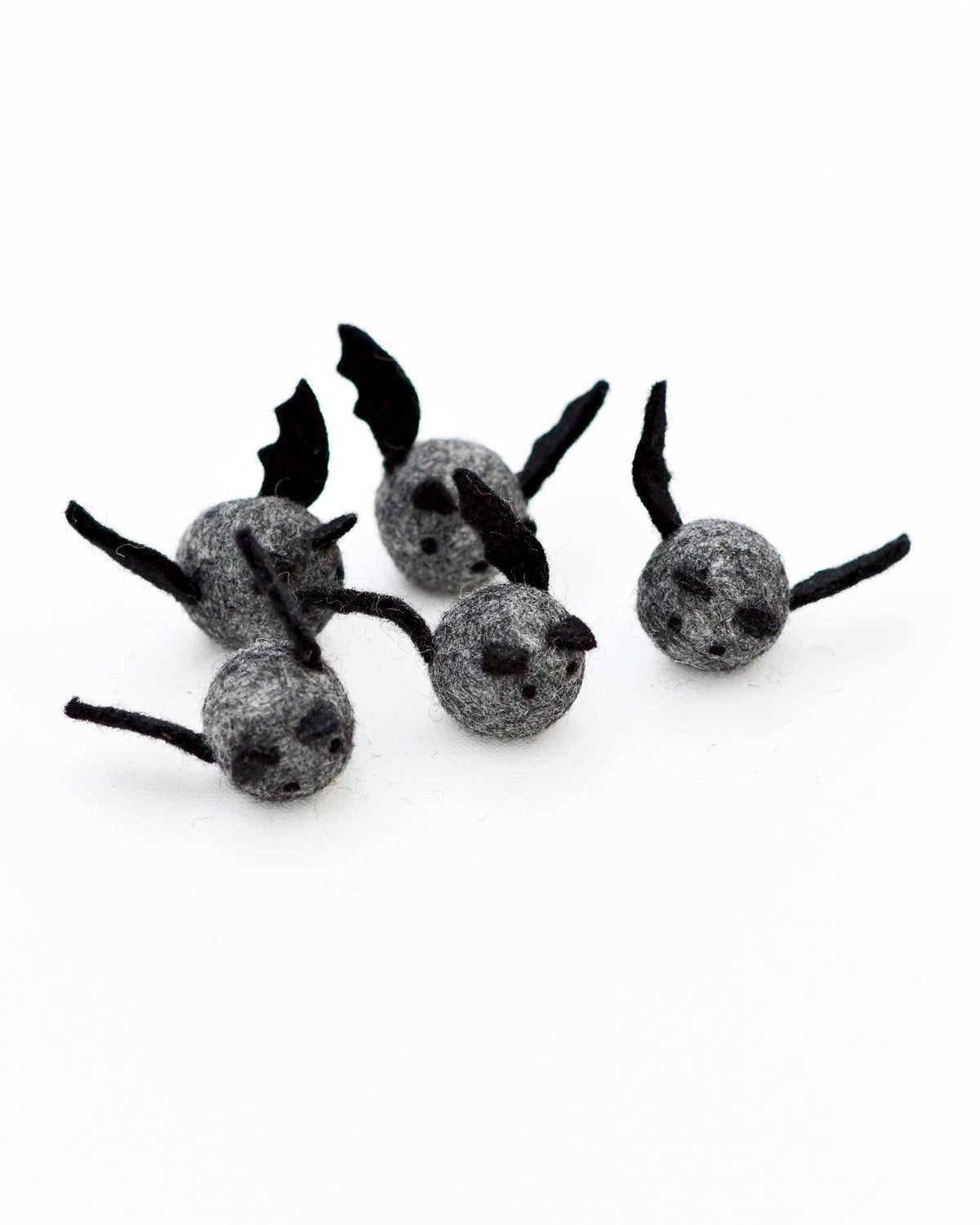 Felt Bats Loose Parts - 5 Bats – Tara Treasures