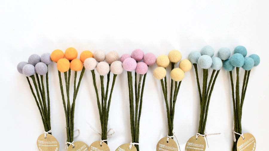 Felt Flower Blooms | Tara Treasures