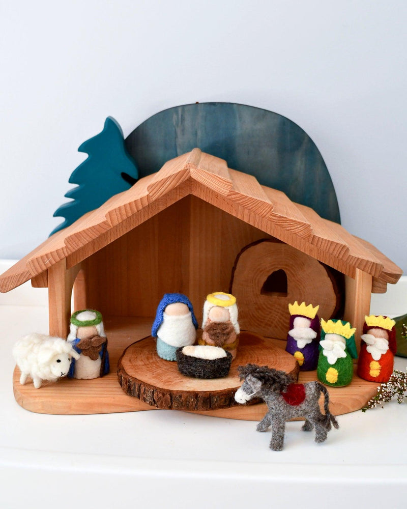 Felt Nativity Peg Dolls Set | Tara Treasures | Tara Treasures