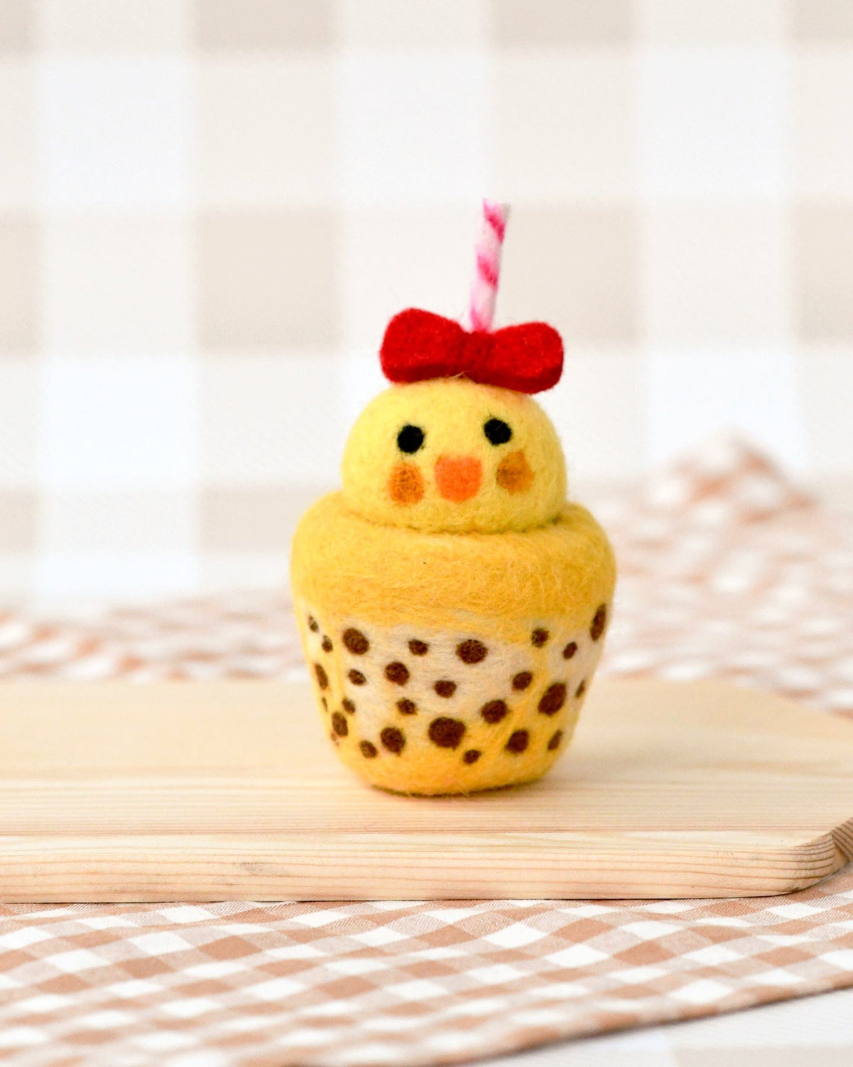 Felt Chick Boba Bubble Tea Drink – Tara Treasures