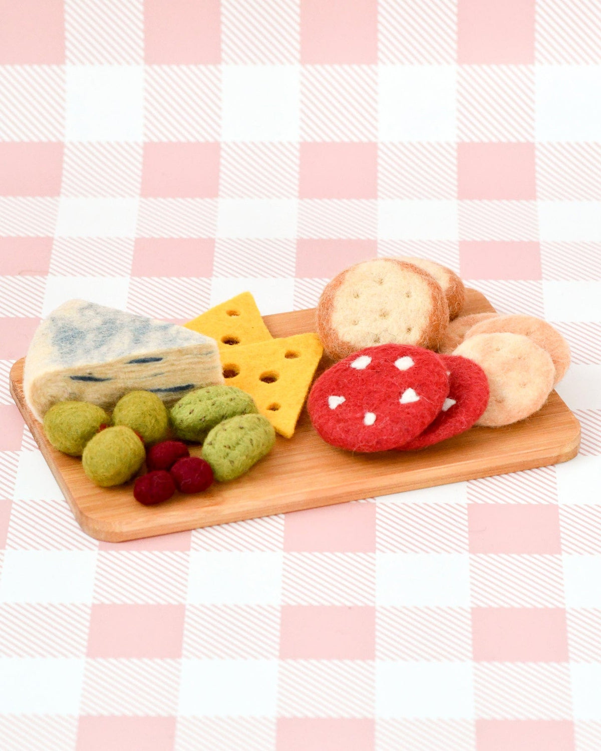 Felt Charcuterie Cheese Platter Play Food Set – Tara Treasures