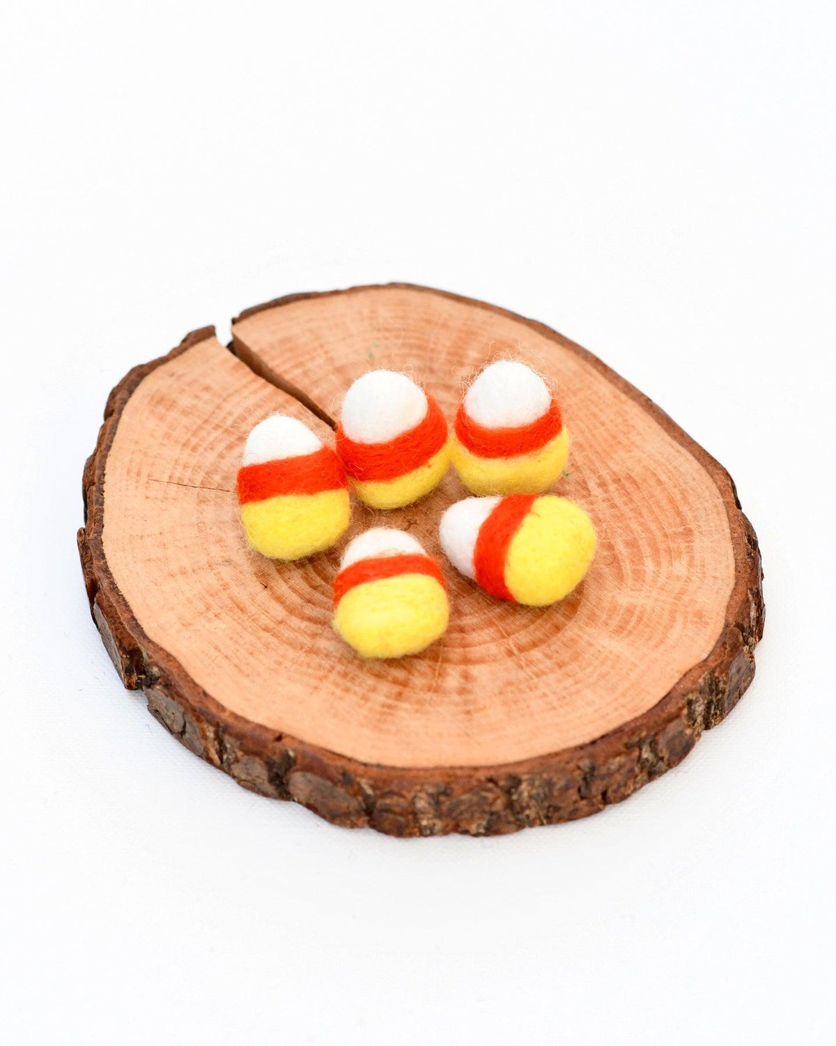 Felt Halloween Candy Corn Cones - 5 Candies – Tara Treasures