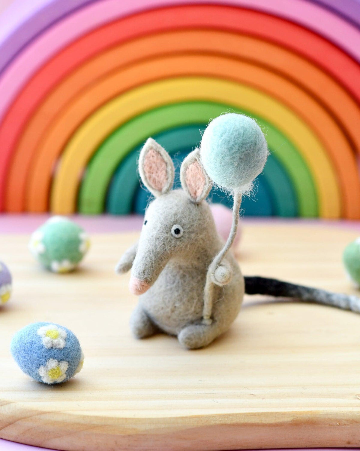 Felt Bilby with Balloon Toy | Tara Treasures | Tara Treasures