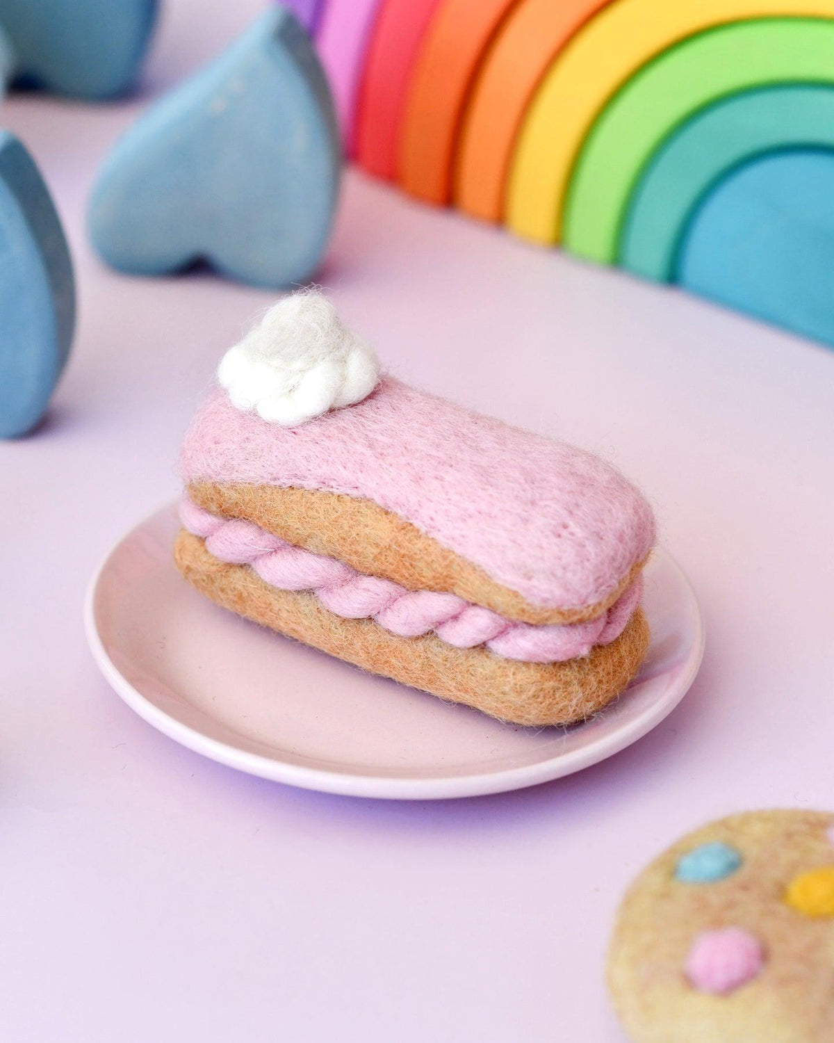 Felt Strawberry Eclair – Tara Treasures
