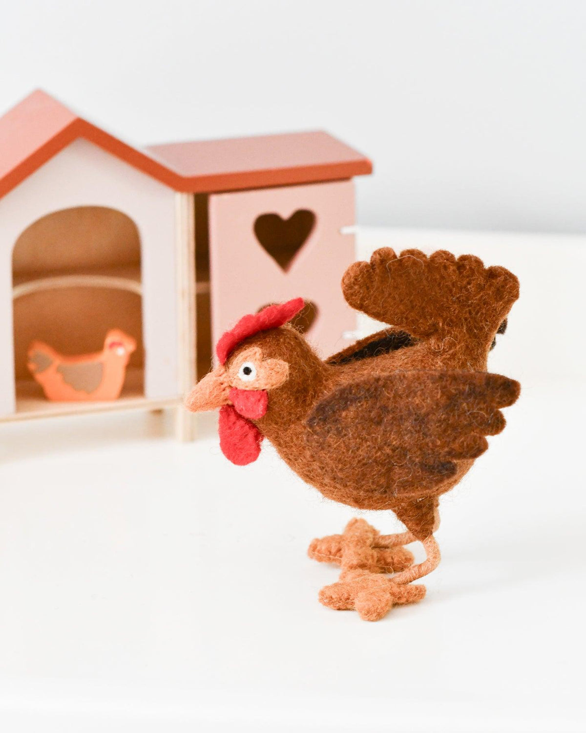 Felt Hen Toy | Tara Treasures