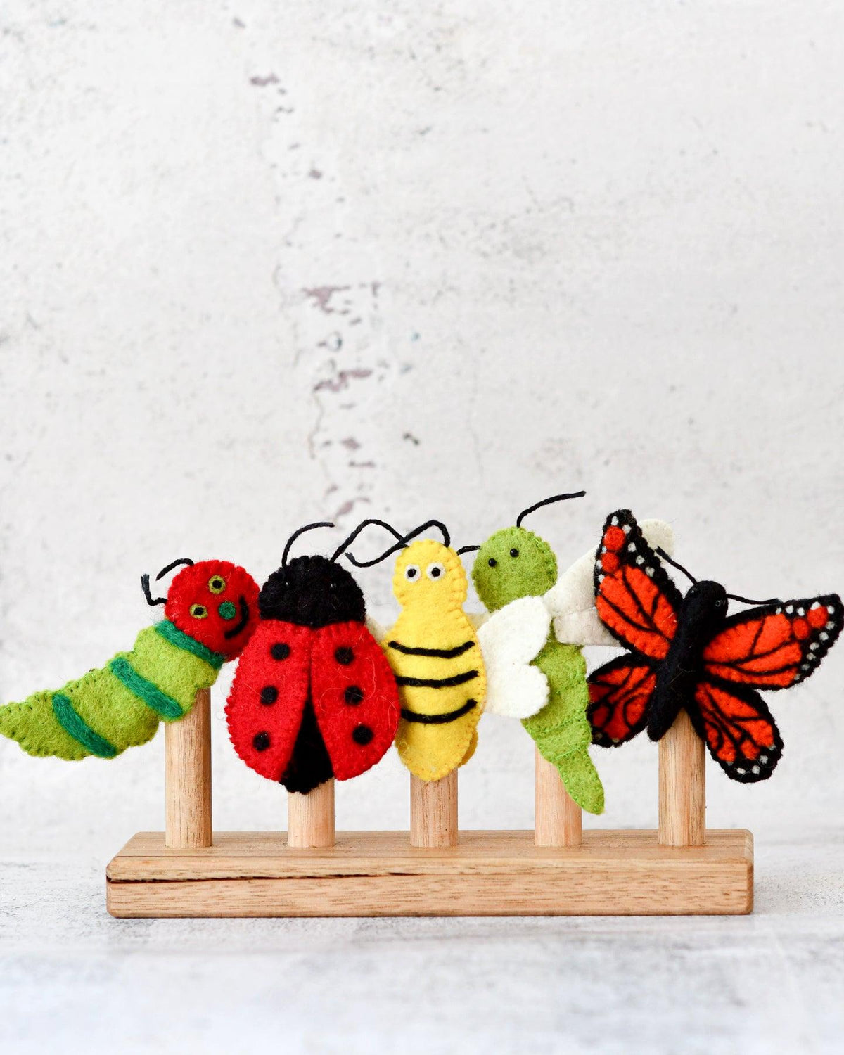 Insects and Bugs - Finger Puppet Set – Tara Treasures