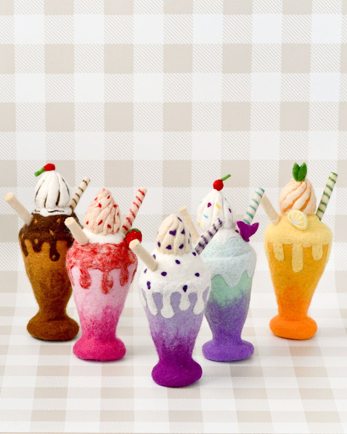 Felt Mermaid Milk Shake Play Food – Tara Treasures