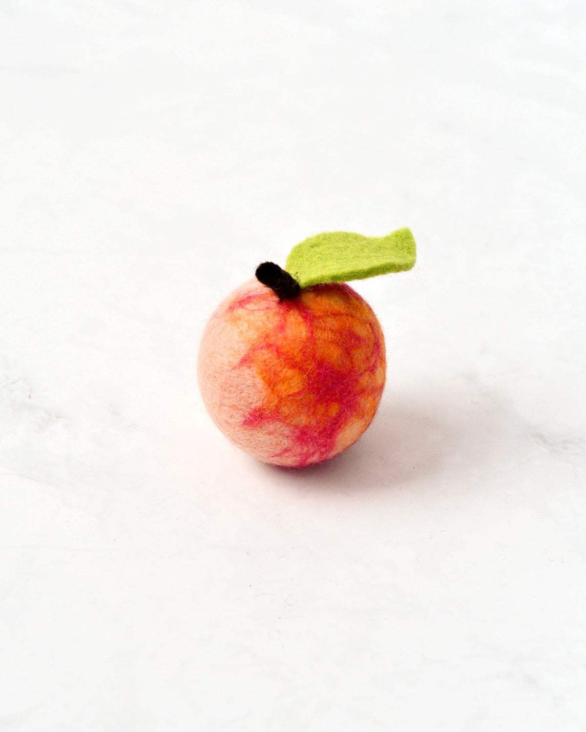 Felt Peach Fruit | Tara Treasures