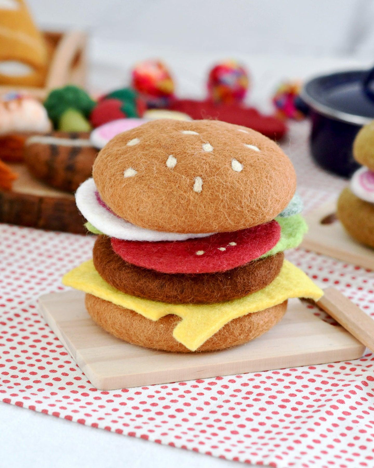 Felt Burger Stack | Tara Treasures