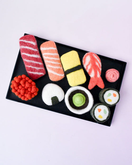 Felt Sushi Play Food Set – Tara Treasures