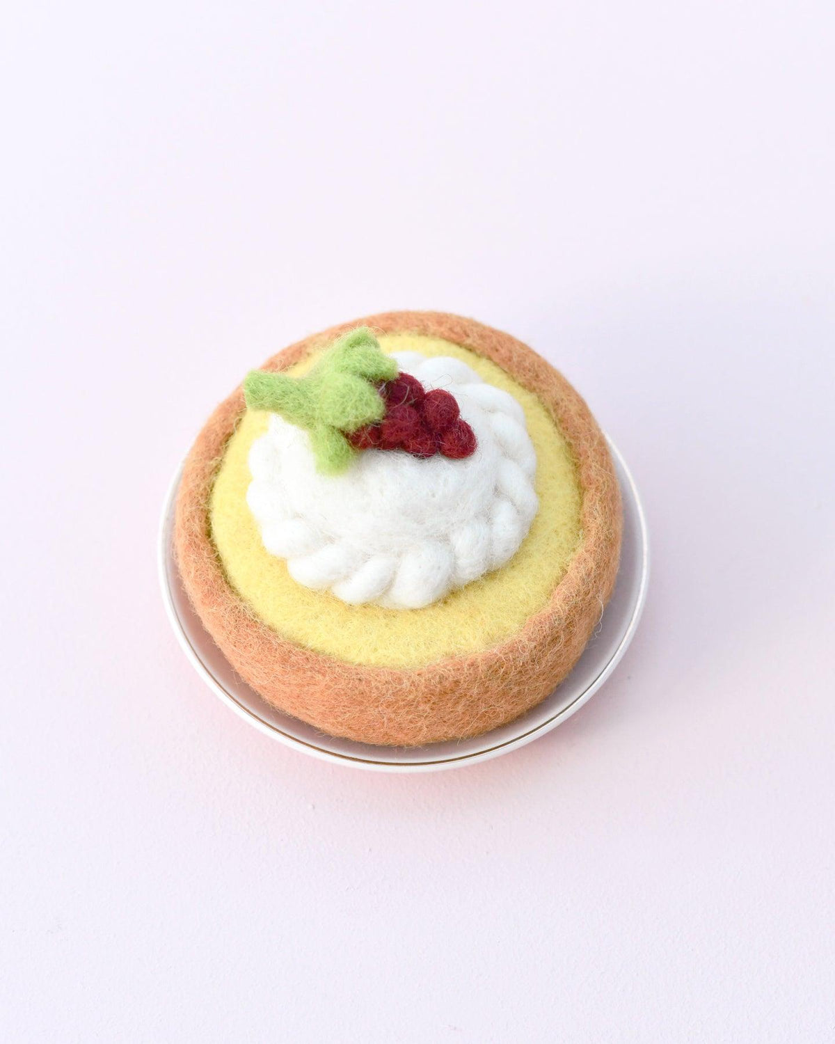 Felt Lemon Meringue Tart | Tara Treasures | Tara Treasures