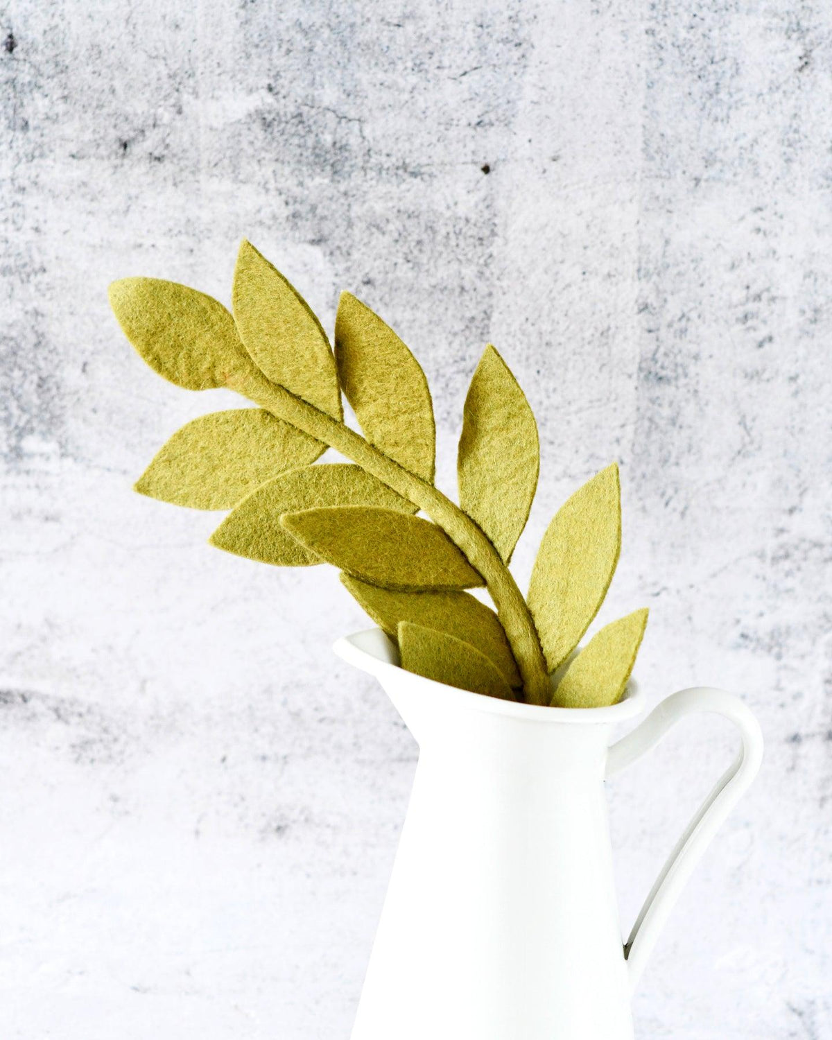 Felt Ash Leaf - Green | Tara Treasures