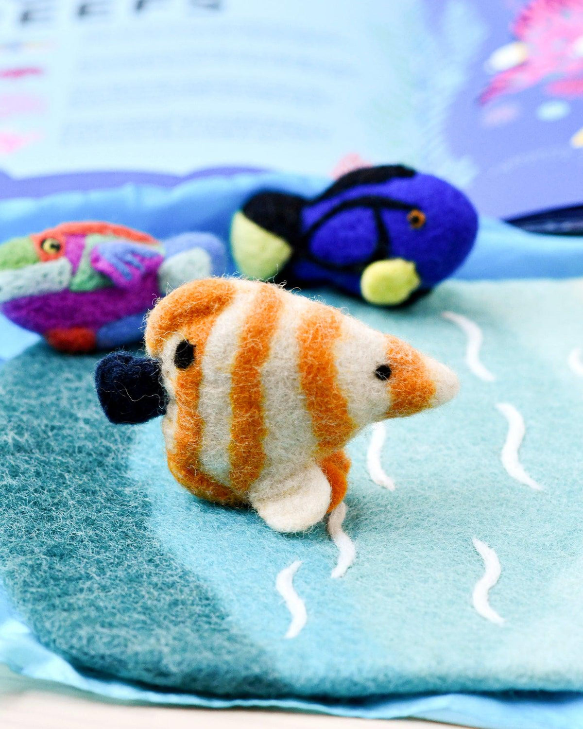 Felt Butterfly Fish Toy (Coral Reef Fish) – Tara Treasures