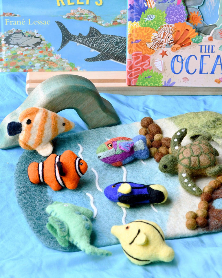 Ocean and Coral Reef Toys - Buy Educational Felt Ocean Toys – Tara ...