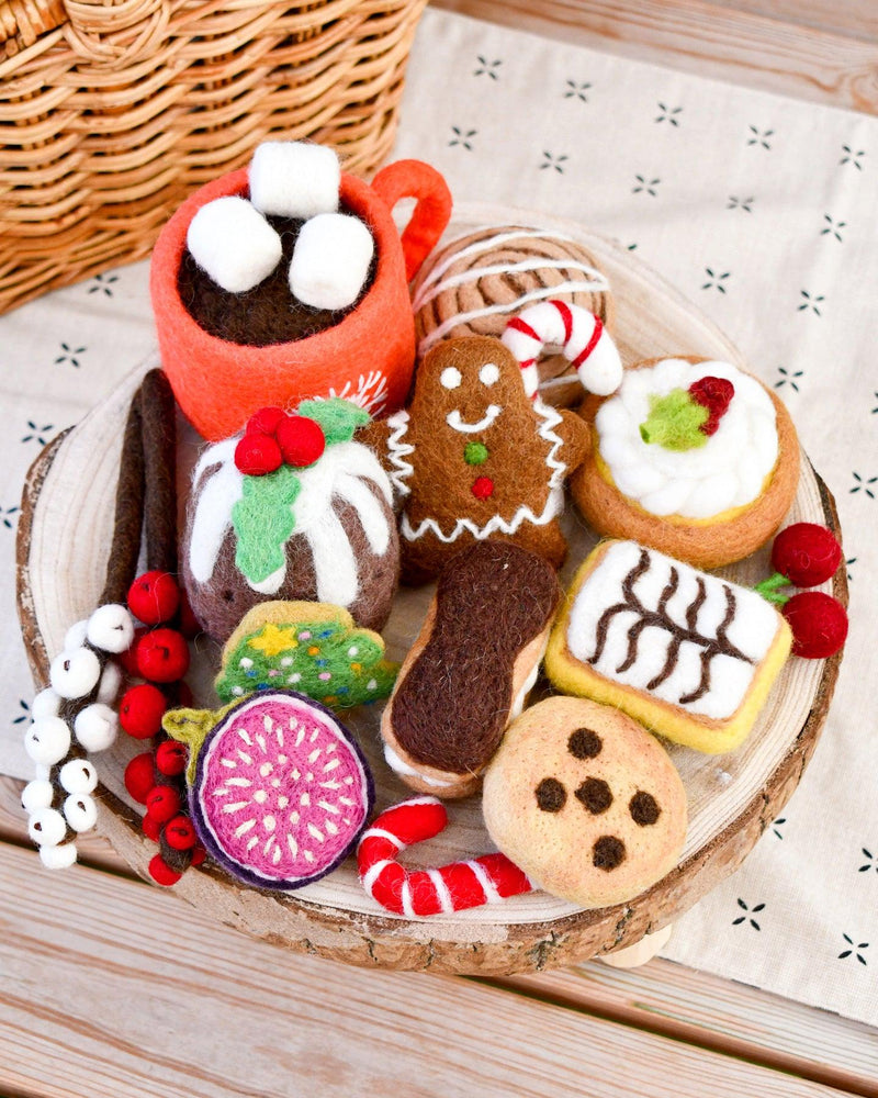 Christmas Felt Play Food Grazing Box (Set A) | Tara Treasures | Tara ...