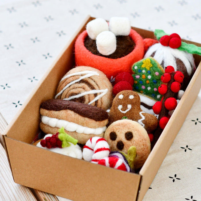 Christmas Felt Play Food Grazing Box (Set A) | Tara Treasures | Tara ...