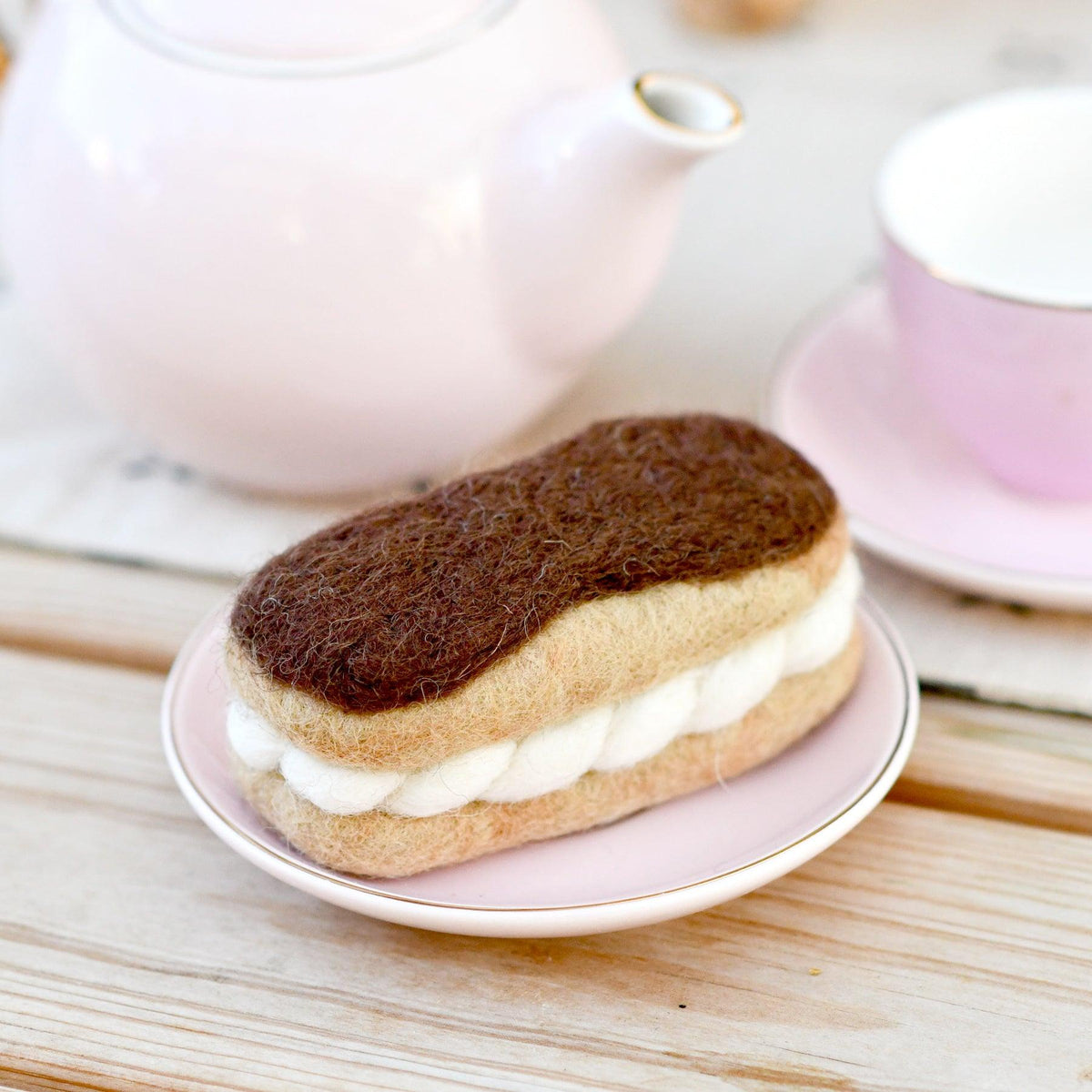 Felt Chocolate Eclair | Tara Treasures