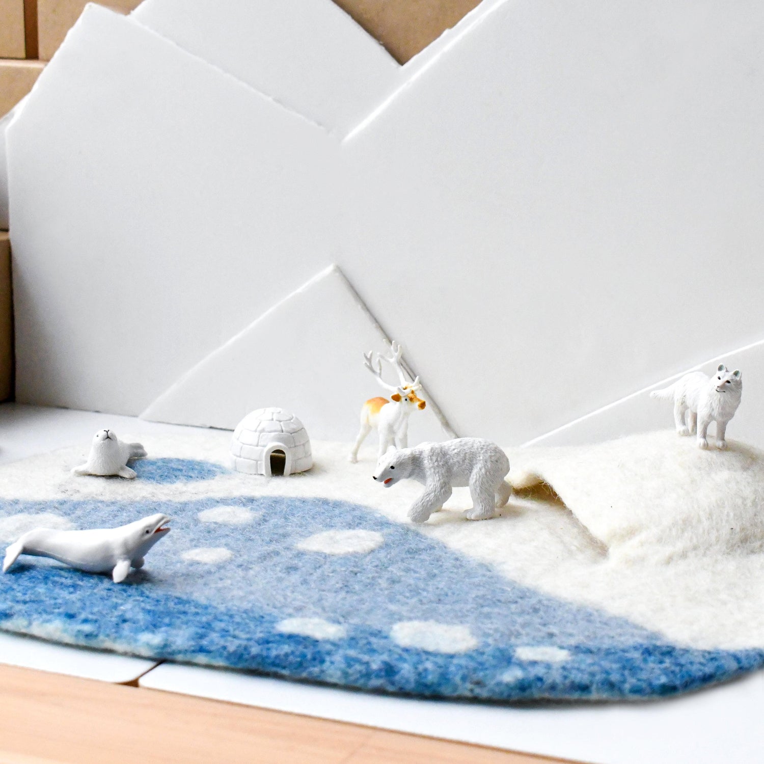 Arctic Play Mat Playscape | Tara Treasures