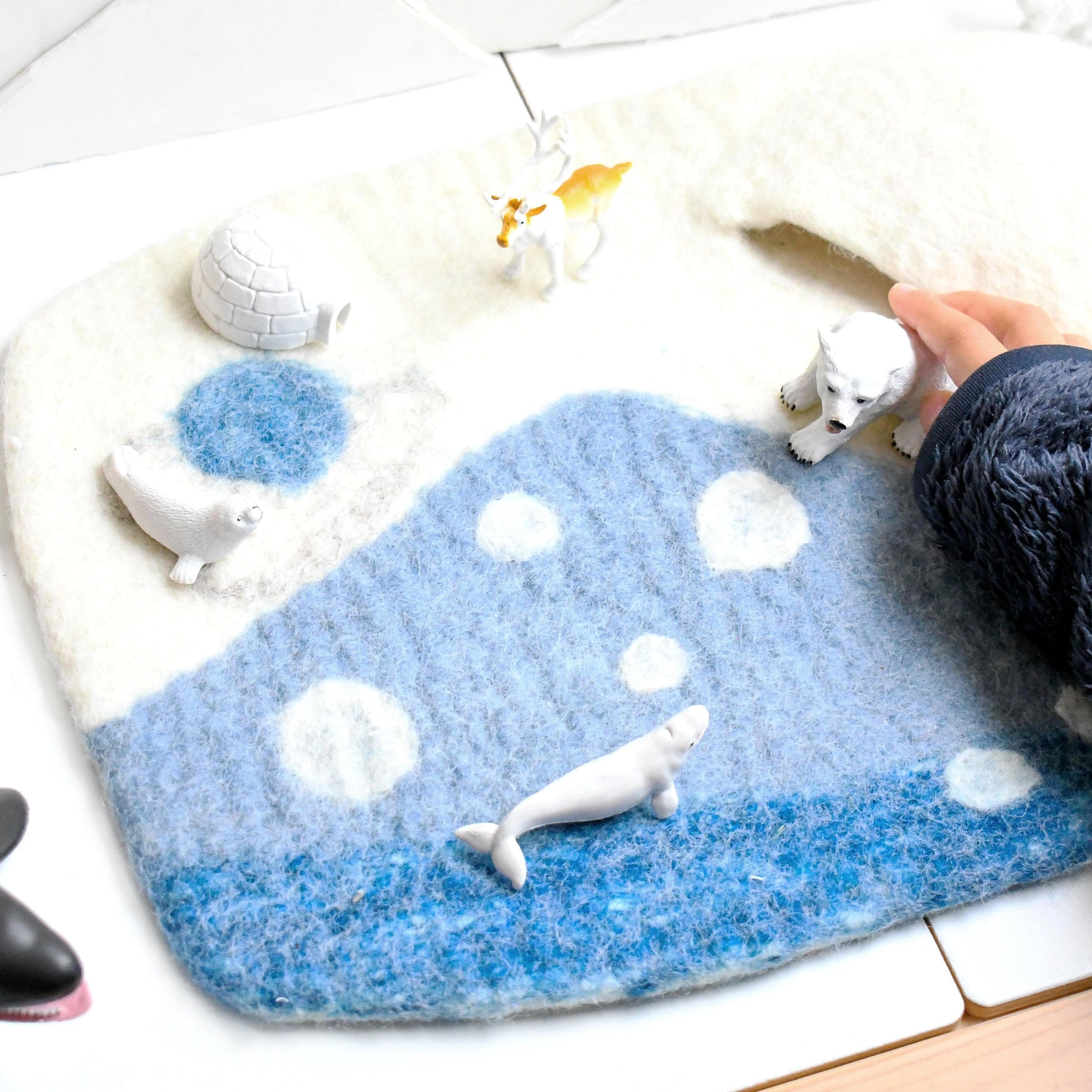Arctic Play Mat Playscape | Tara Treasures
