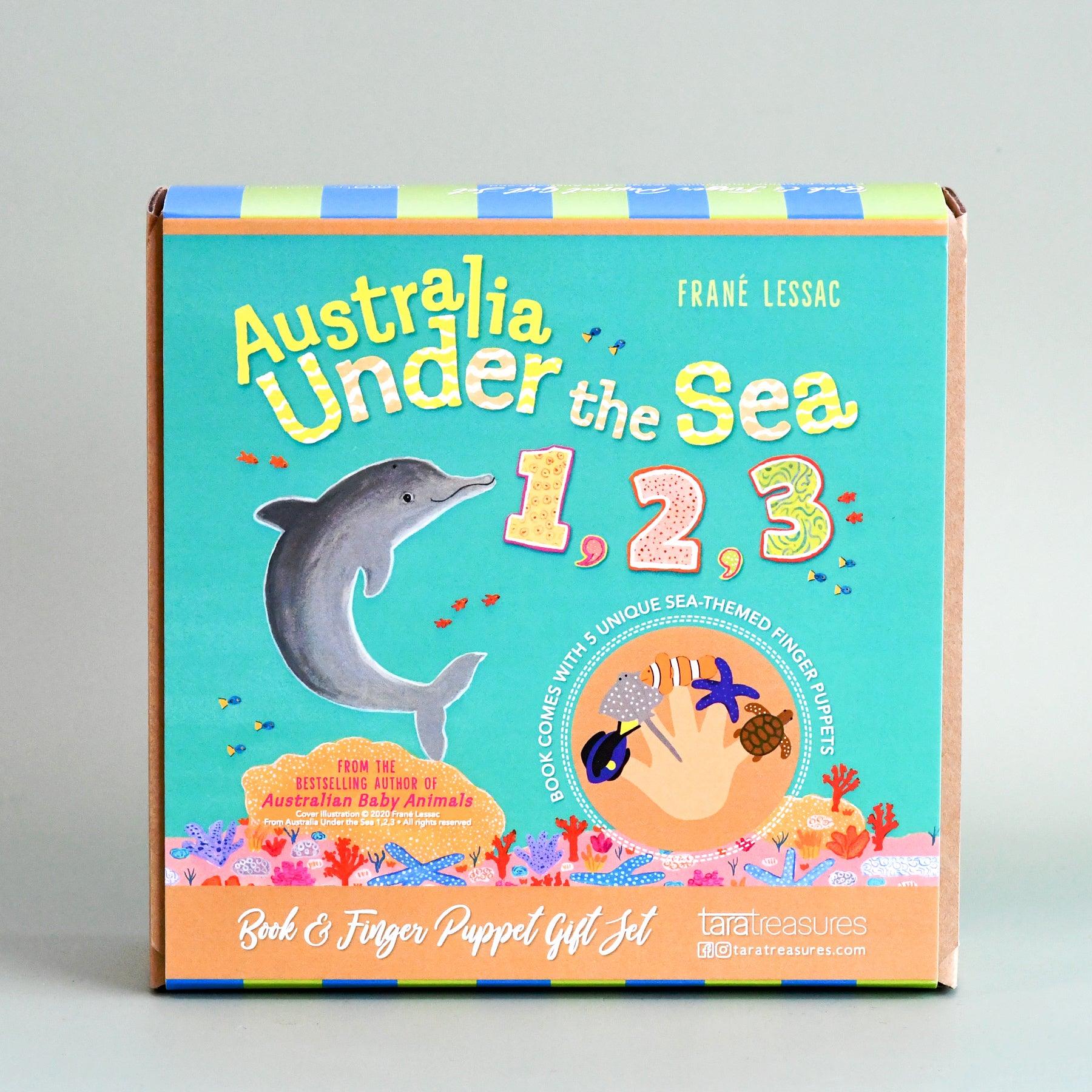 Australia Under the Sea 1, 2, 3 by Frané Lessac - Book and Finger ...