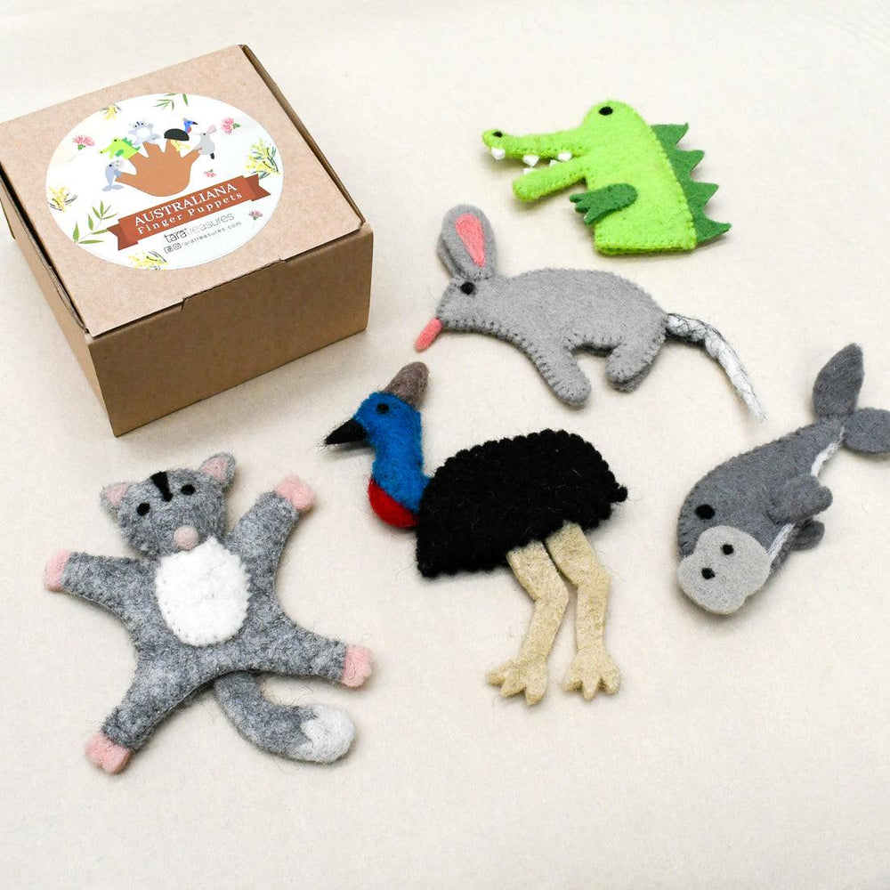 Finger Puppets - Buy Felt Puppets Australia | Tara Treasures
