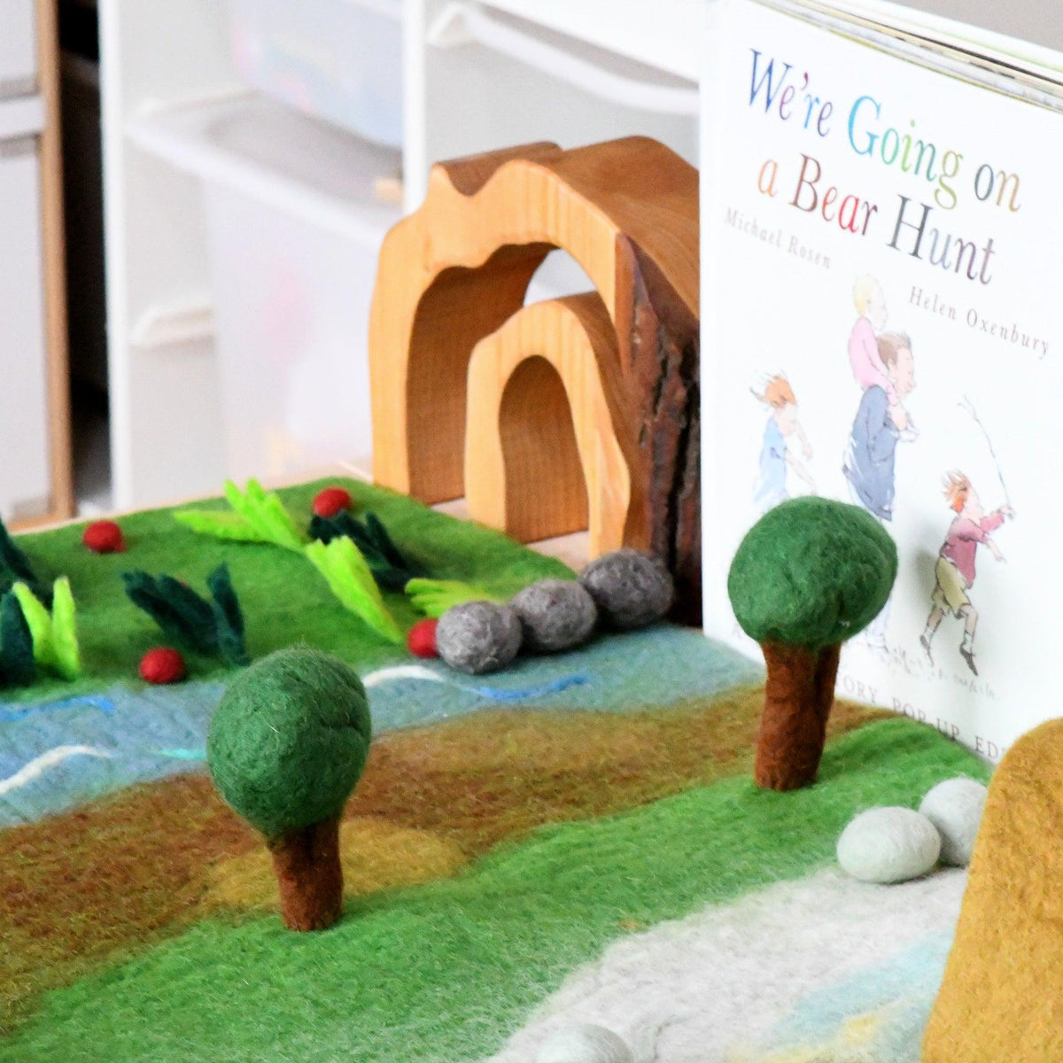 Bear Hunt Play Mat Playscape | Tara Treasures | Tara Treasures