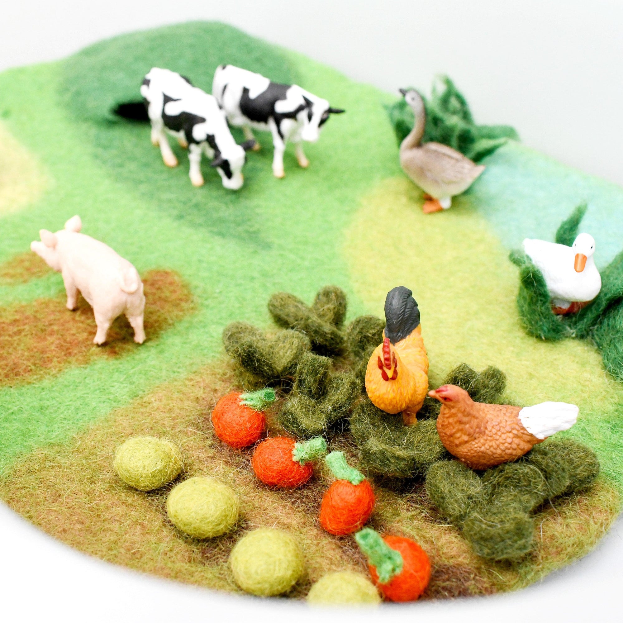 Farm Felt Play Mat Playscape | Tara Treasures