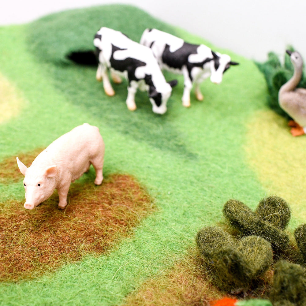 Farm Felt Play Mat Playscape | Tara Treasures
