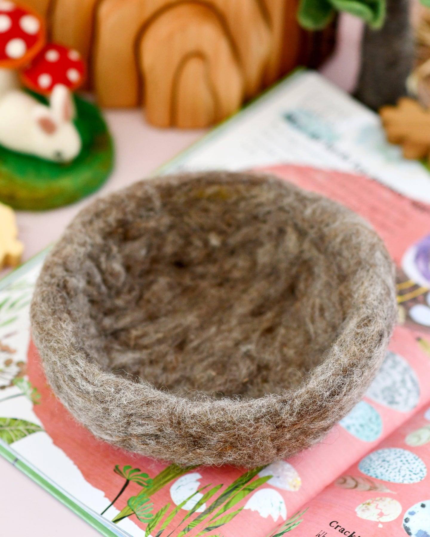 Felt Birds Nest (Nest Only) | Tara Treasures