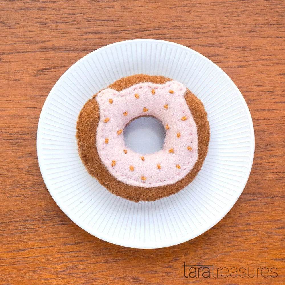Catnip Donut Toy for Cats | Tara Treasures