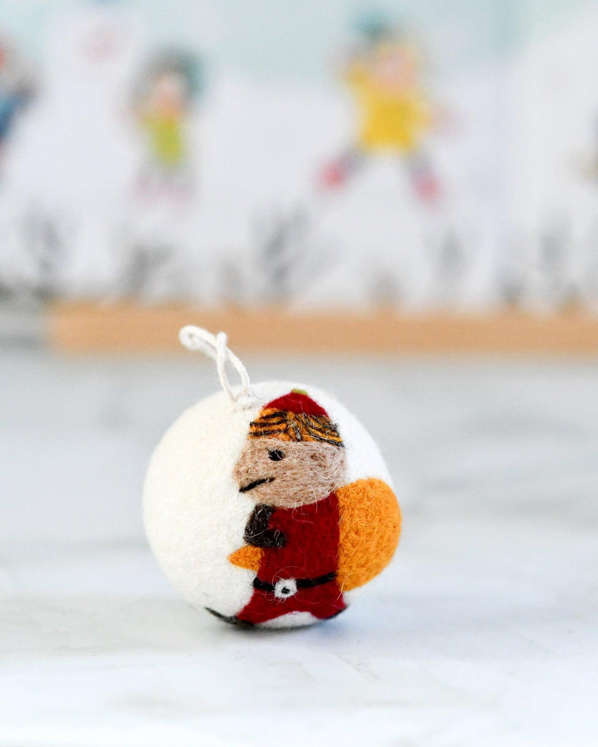 Felt Christmas Bauble Ornament - Christmas Elf | Tara Treasures