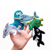 Ocean and Sea Creatures Finger Puppets – Tara Treasures