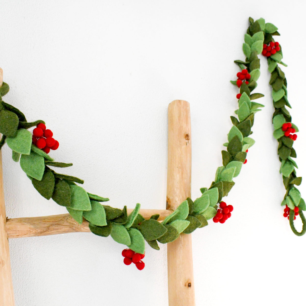 Holly Christmas Garland | Tara Treasures