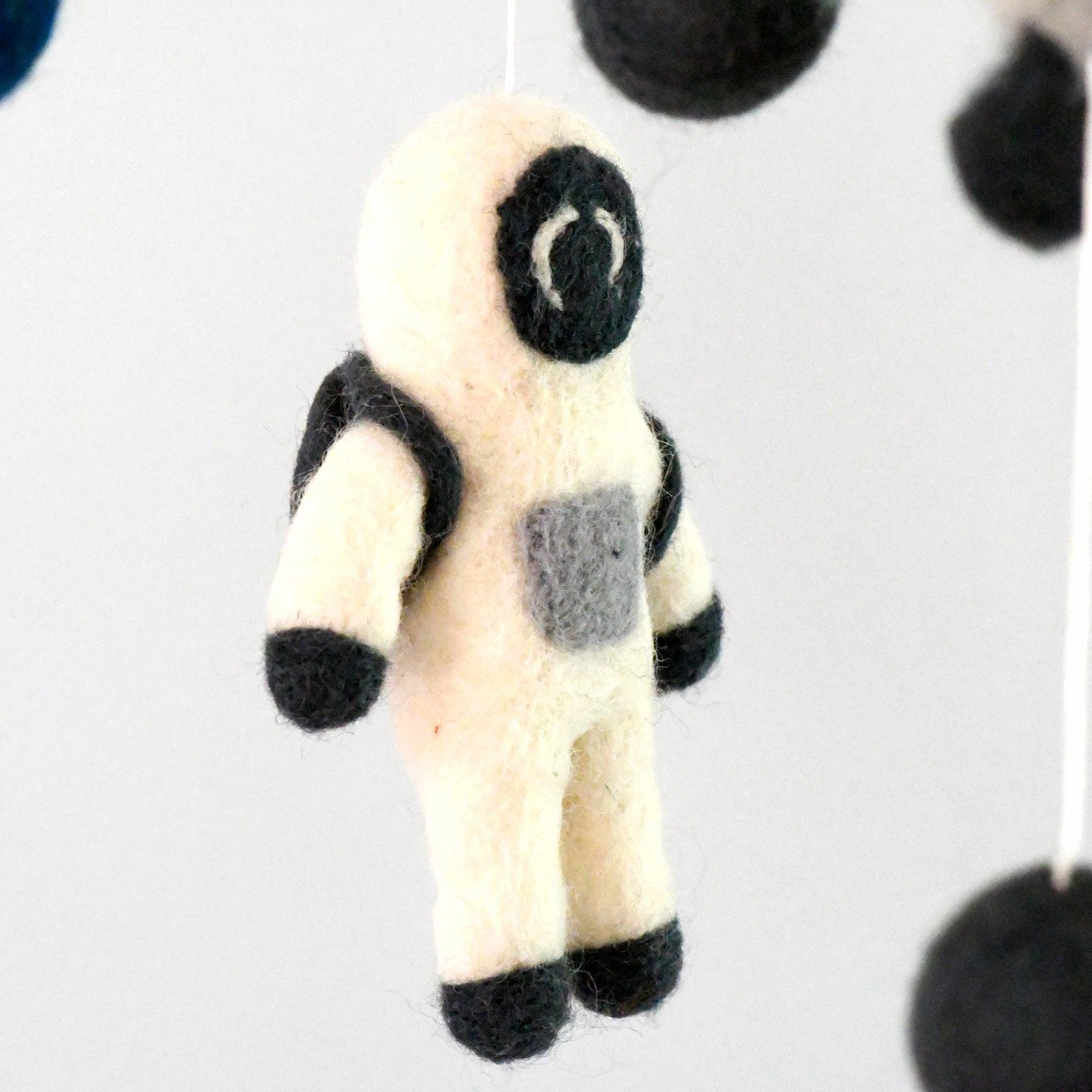 Baby Cot Mobile - Outer Space, Rocket and Astronaut | Tara Treasures