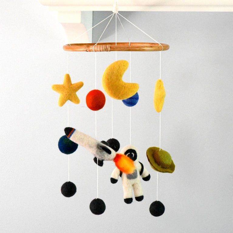 Baby Cot Mobiles - Felt Nursery Mobile | Tara Treasures