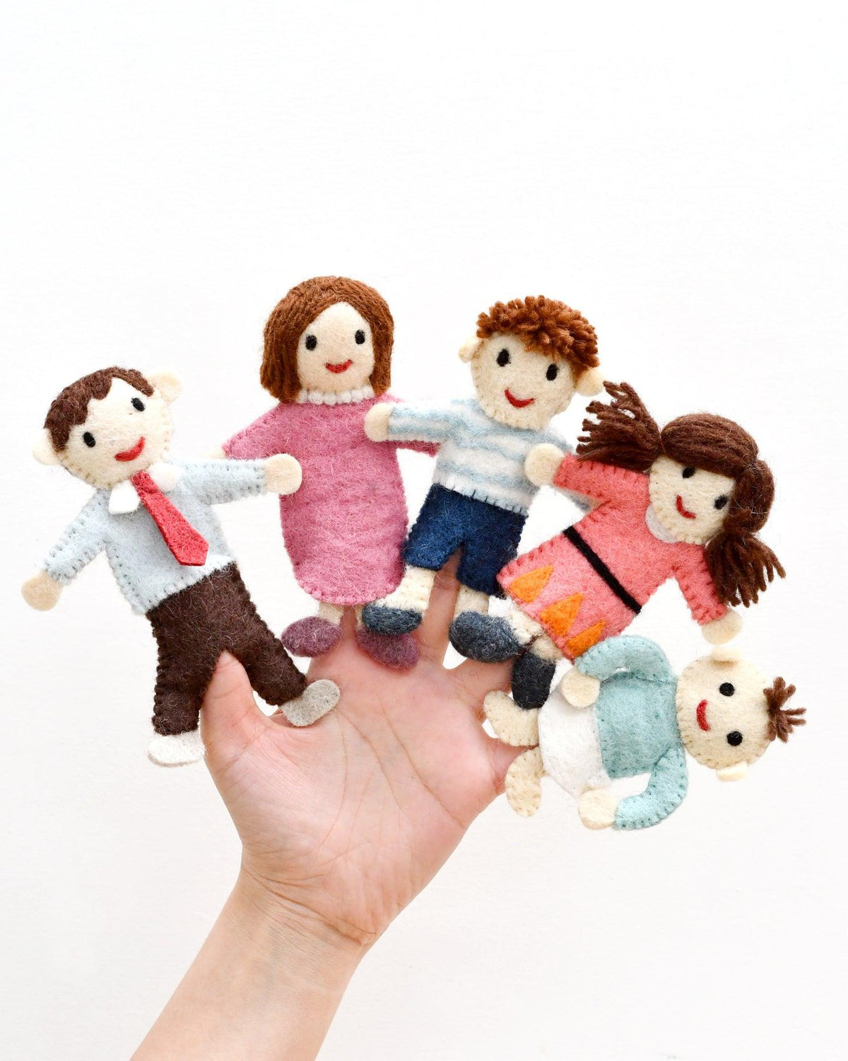 Finger Family - Felt Finger Puppet Set | Tara Treasures | Tara Treasures