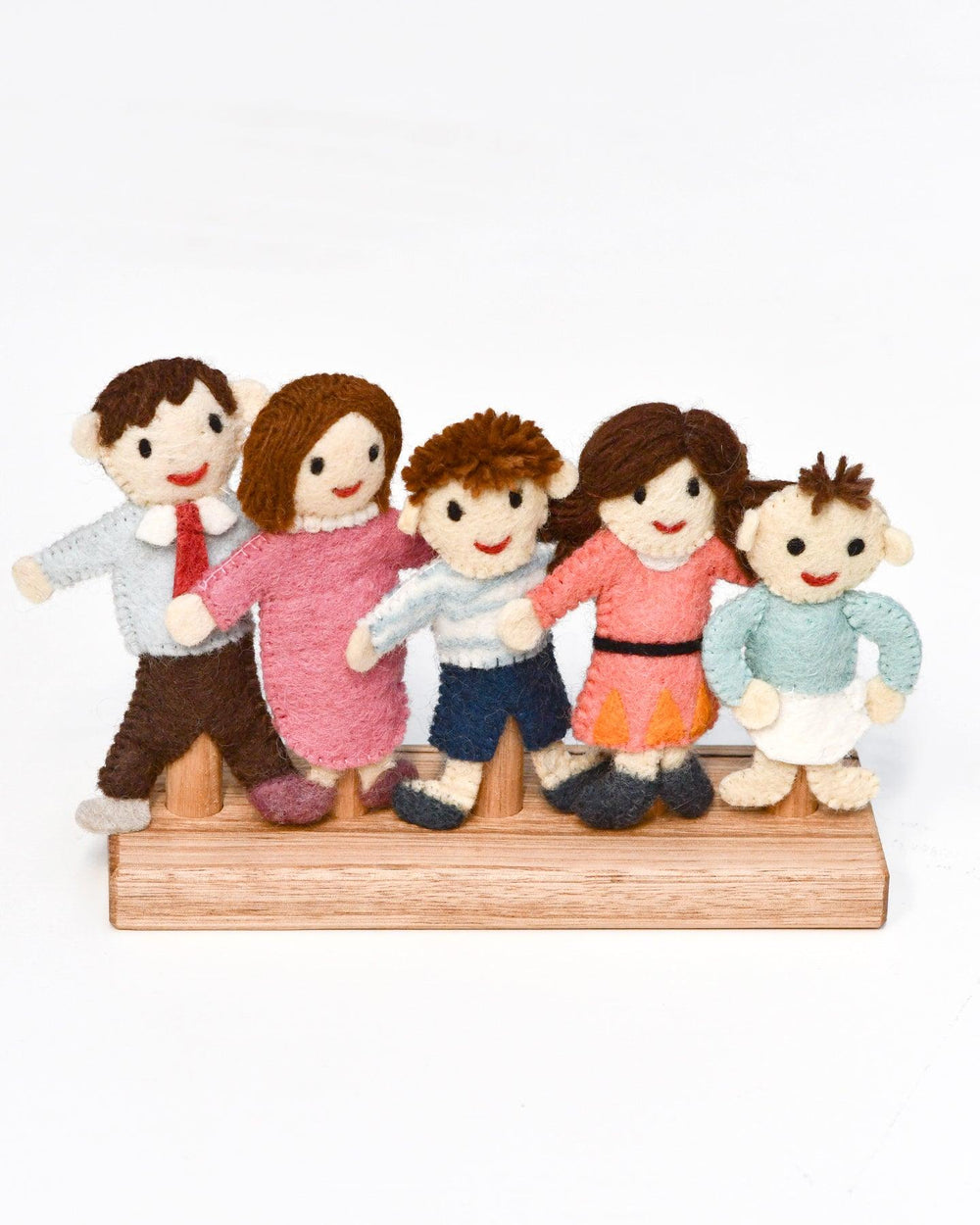Finger Family Felt Finger Puppets – Tara Treasures