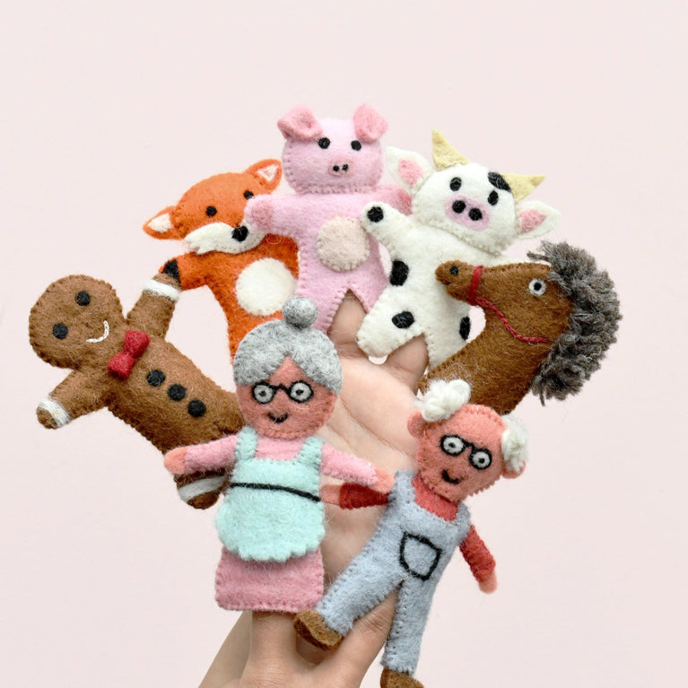 Finger Puppets - Buy Felt Puppets Australia – Tara Treasures
