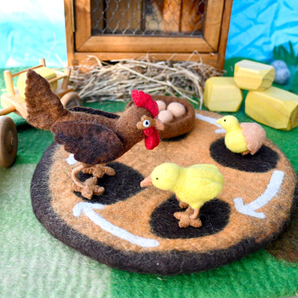 Life Cycle of a Chook Felt Toys | Tara Treasures | Tara Treasures