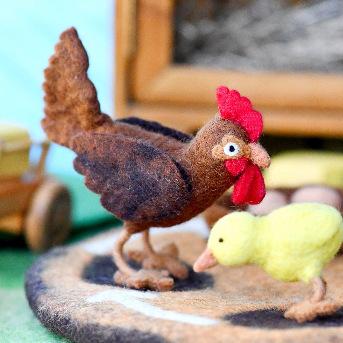 Life Cycle of a Chook Felt Toys | Tara Treasures