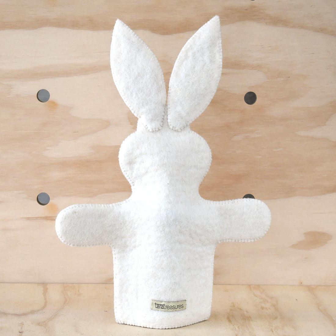 Rabbit Felt Hand Puppet – Tara Treasures
