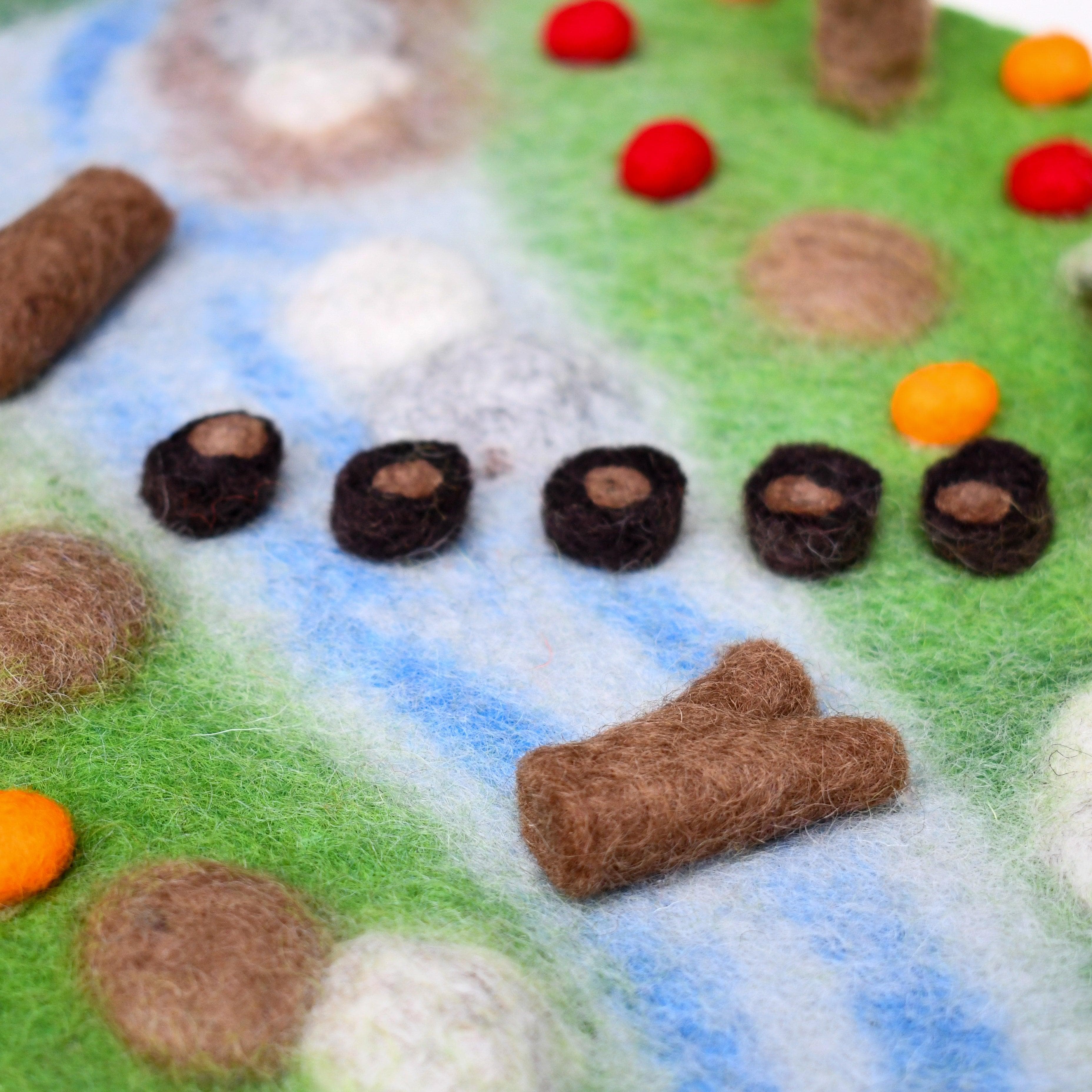 Woodland River Play Mat Playscape | Tara Treasures